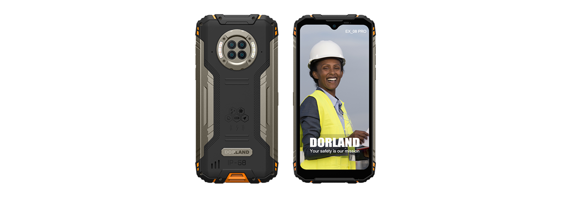 德兰本安型智能工业级防爆手机 EX_08 PRO